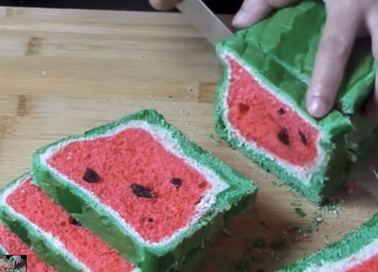 Watch: How about some watermelon toast? - LITTLEROCK